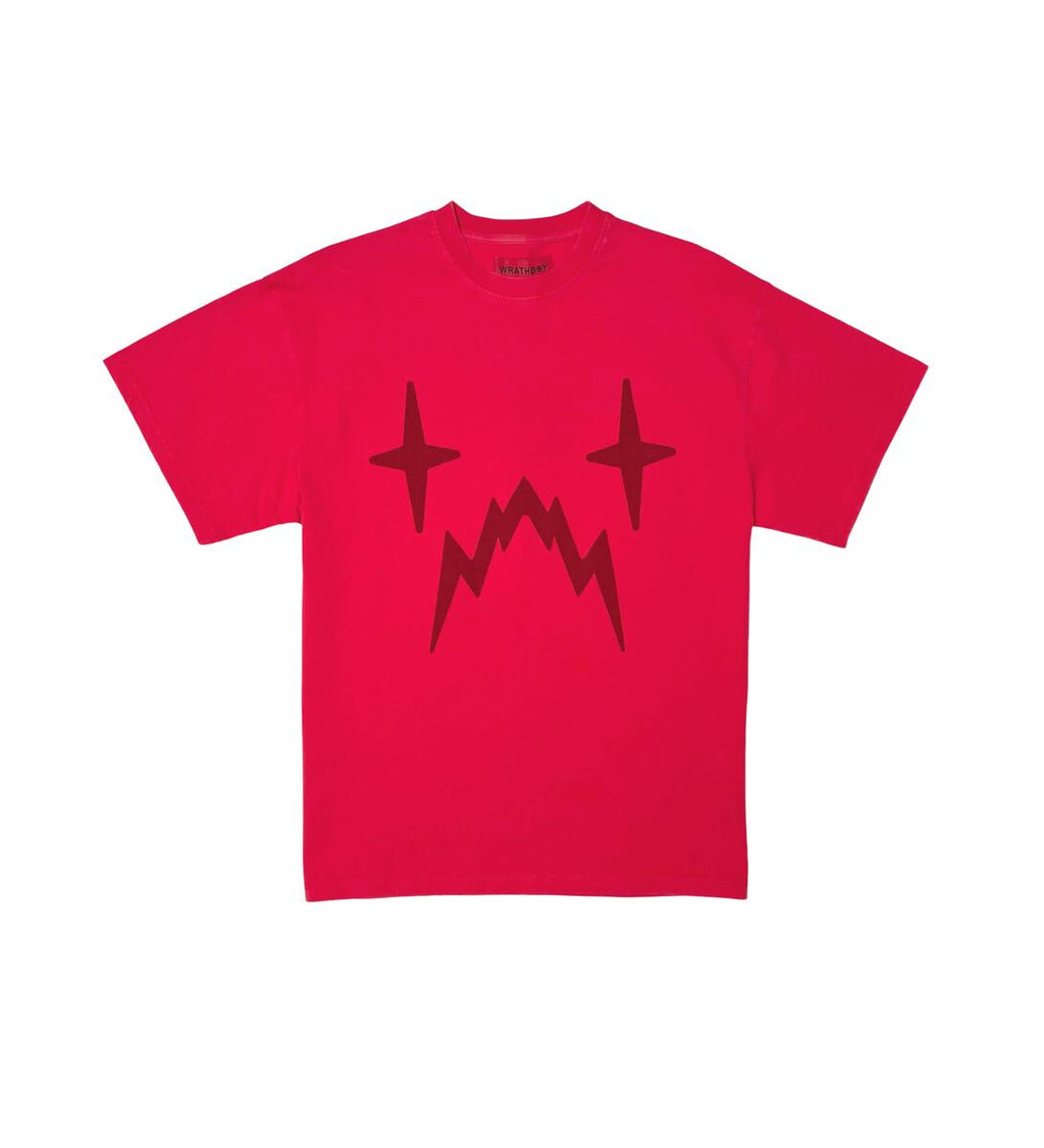 Wrathboy Face Tee - Red – Sammys NYC
