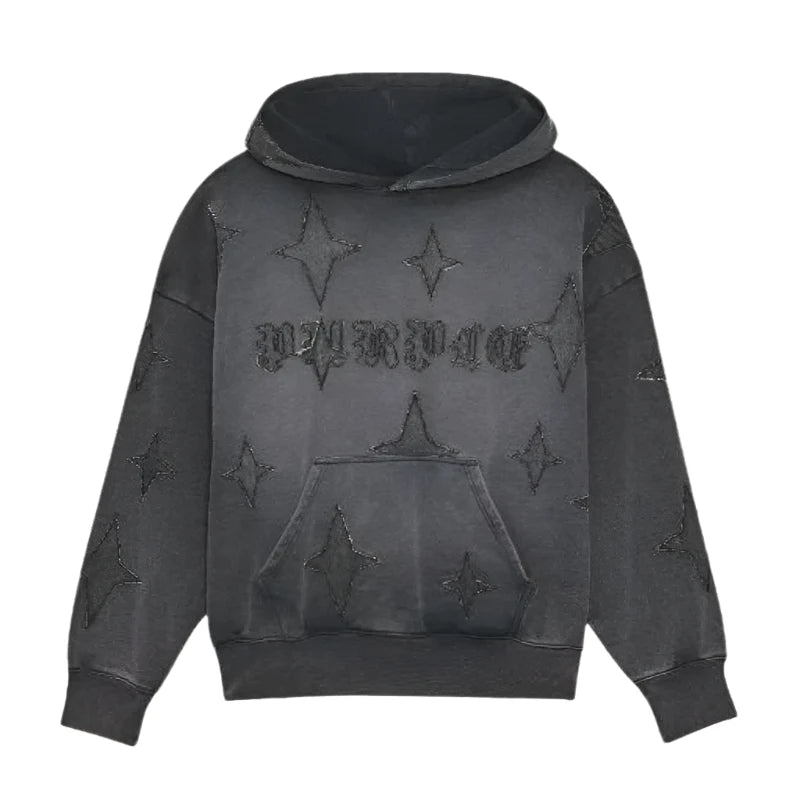 Gothic Stars Hoodie - Black – Sammys NYC