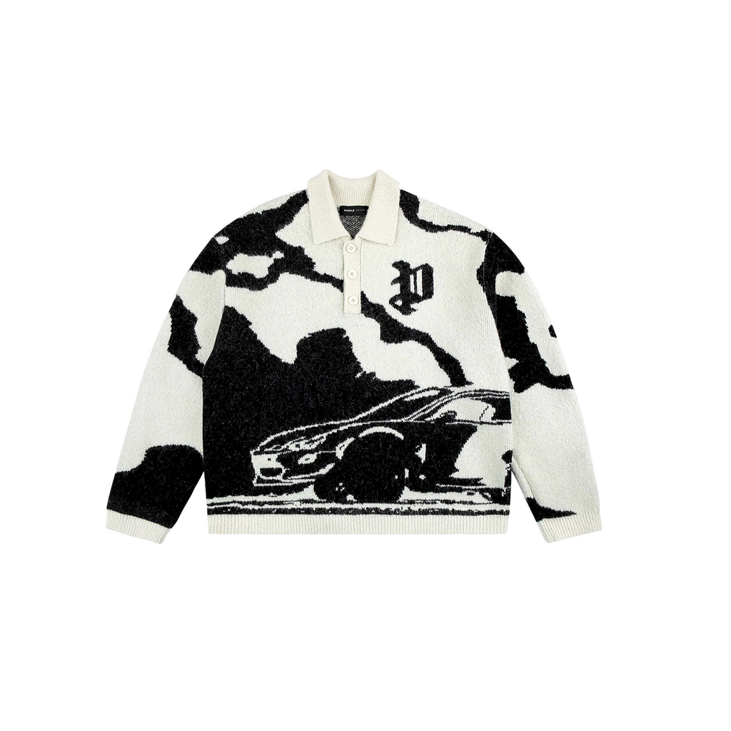 Fireball Polo Sweater – Sammys NYC