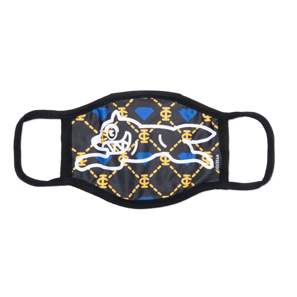 Icecream Face Mask - Black – Sammys NYC